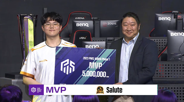 [PWS GF] '5천만원 슈퍼플레이' 살루트 "PGS 김치국 마셔도 됩니다"