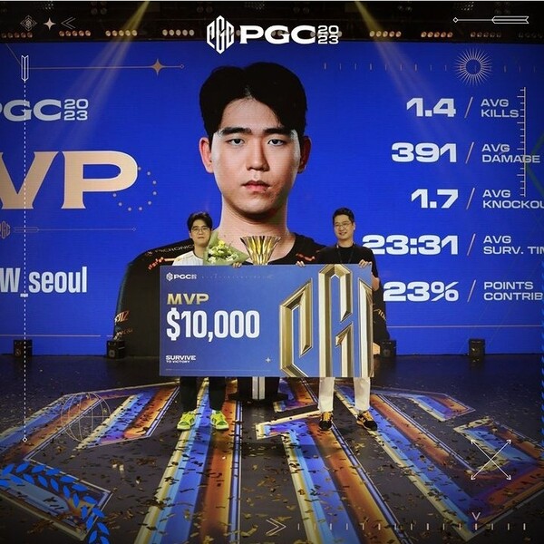 [PGC] 다나와 서울, 또 우승·MVP 석권…"당분간은 내가 세계 최고"