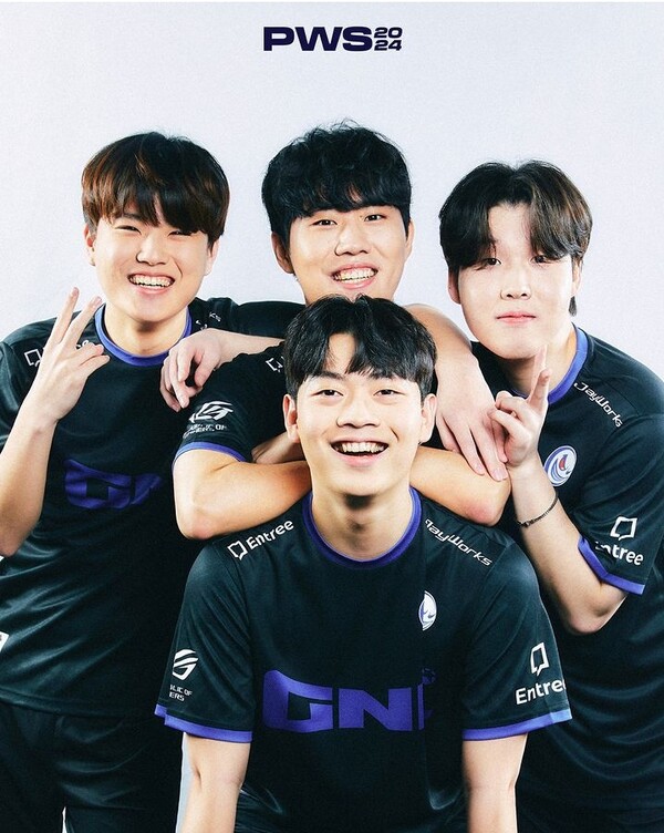 [PWS P1] '랜마전 벗어난' GNL, 2주차 첫날 1위…해머 18킬