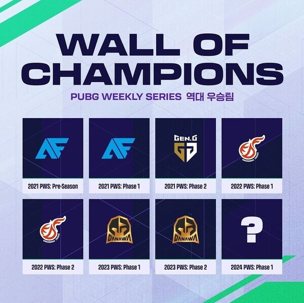 [PWS P1] 광동 5회 우승 도전…'무관' 젠지 4인은 목마르다