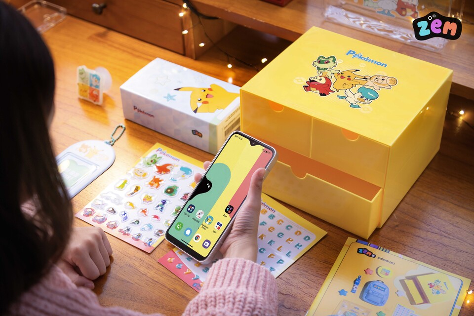 SKT, 출고가 30만원대 ‘ZEM폰 포켓몬에디션3’ 출시