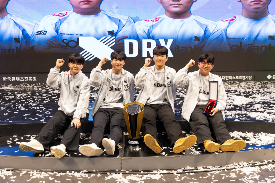 [PMPS] DRX, 최다 우승 기록 '7→8' 경신…42억원 월드컵 나선다